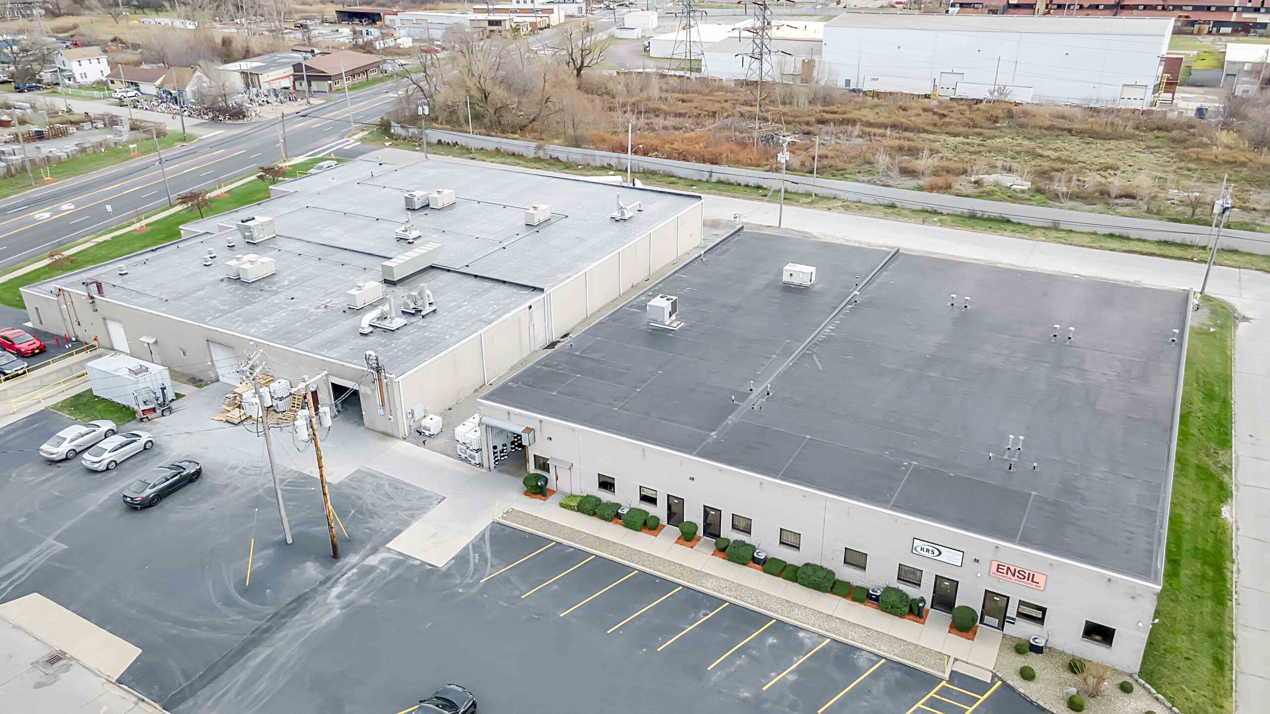 Completed Commercial Roof - Naples Roofing