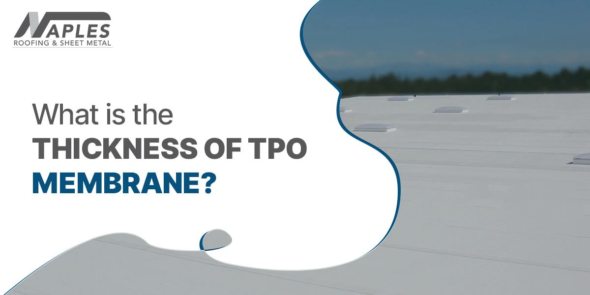 What is the TPO Membrane Thickness
